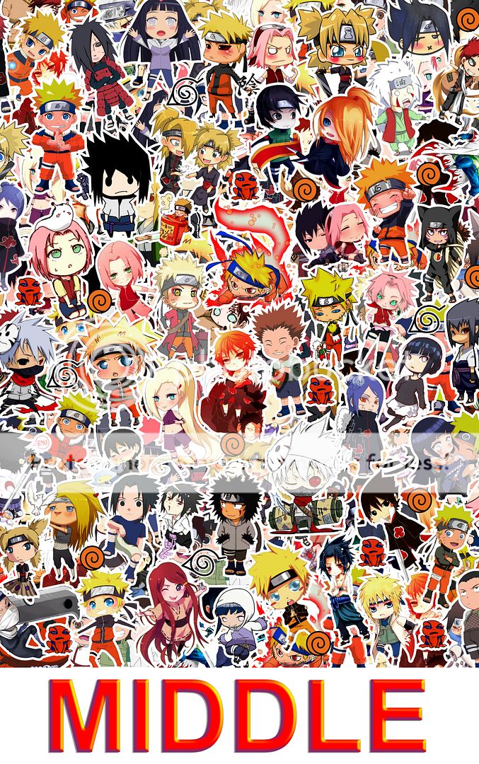 3 STICKER BOMB HONDA CHIBI ANIME SHEETS DECAL 15" x 30" EACH 3M WRAP ...